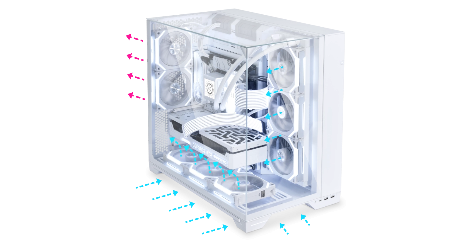 Lian Li O11 Vision с цена 152.87 EUR - Gplay.bg