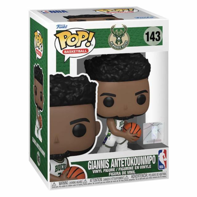 Funko POP! Basketball NBA: Milwaukee Bucks - Giannis Antetokounmpo ...