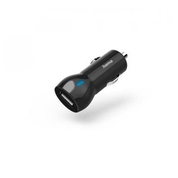 Hama car charger with USB-A socket 12W с цена 8.44 EUR - Gplay.bg