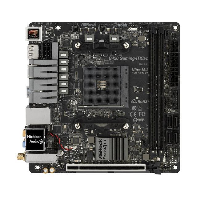 ASRock Fatal1ty B450 Gaming-ITX/ac с цена 132.56 EUR - Gplay.bg