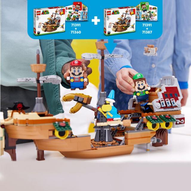 LEGO Super Mario - Bowser's Airship Expansion Set - 71391 с цена 93.26 ...