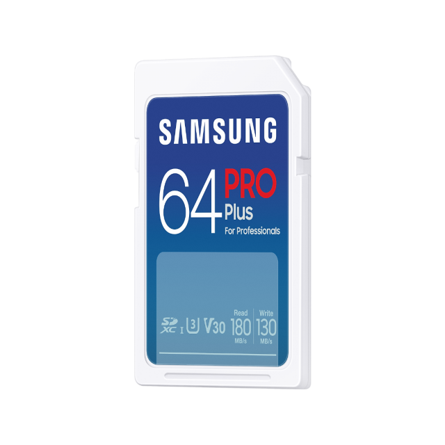 Samsung PRO Plus SD Card (2023) 64GB с цена 14.28 EUR - Gplay.bg